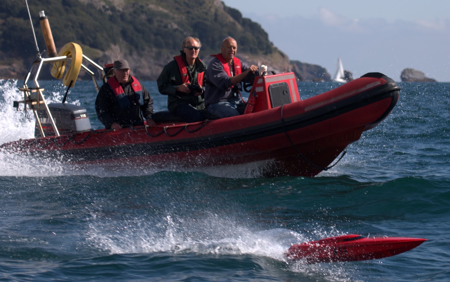 Tor Bay Harbour - Model Powerboat Race
