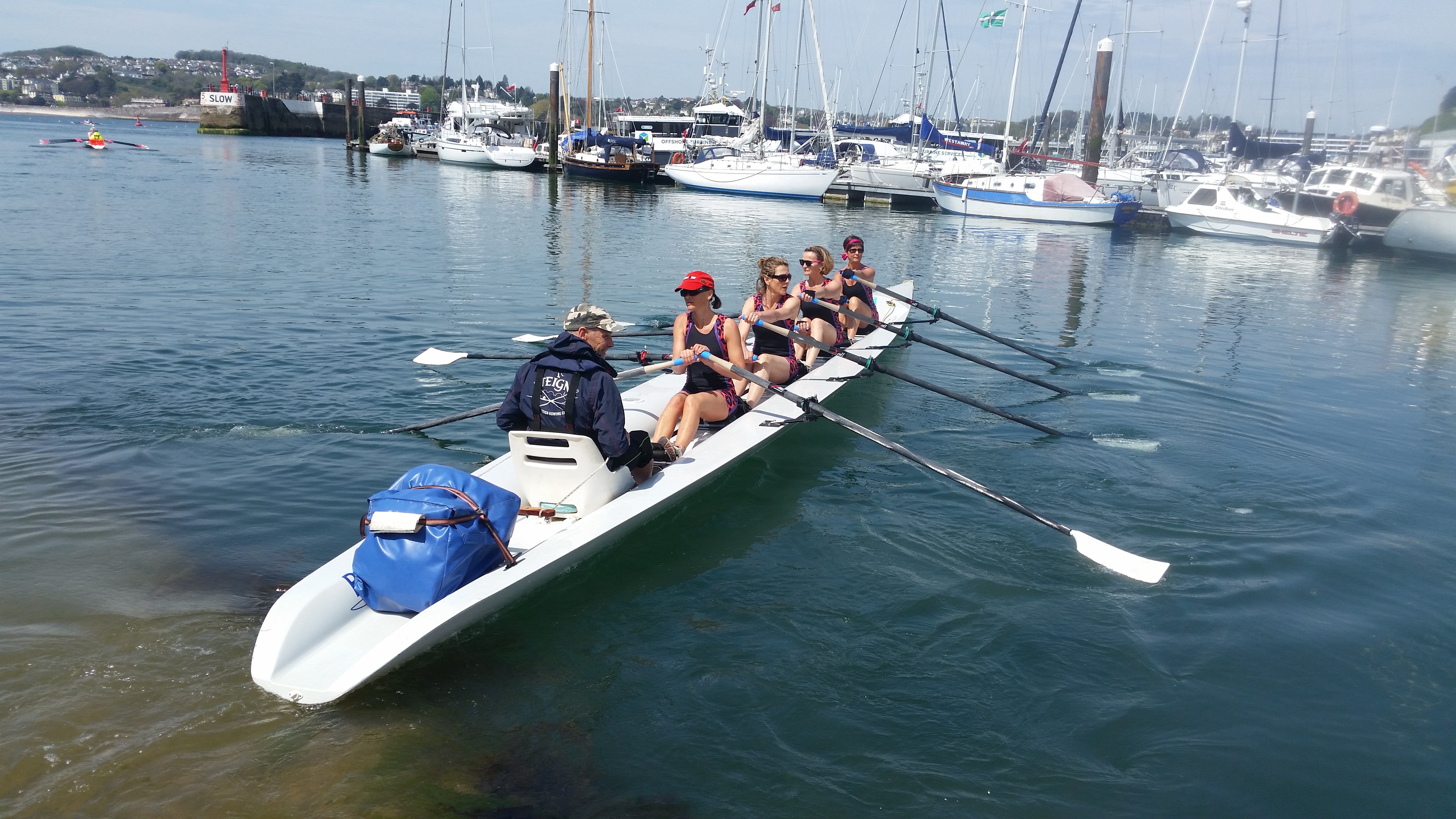 Tor Bay Harbour - Pier to Pier Rowing Race