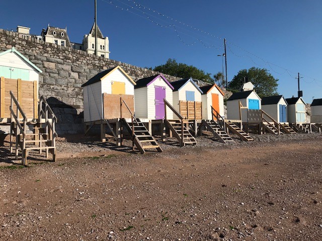 Tor Bay Harbour - Corbyn Head beach hut sites